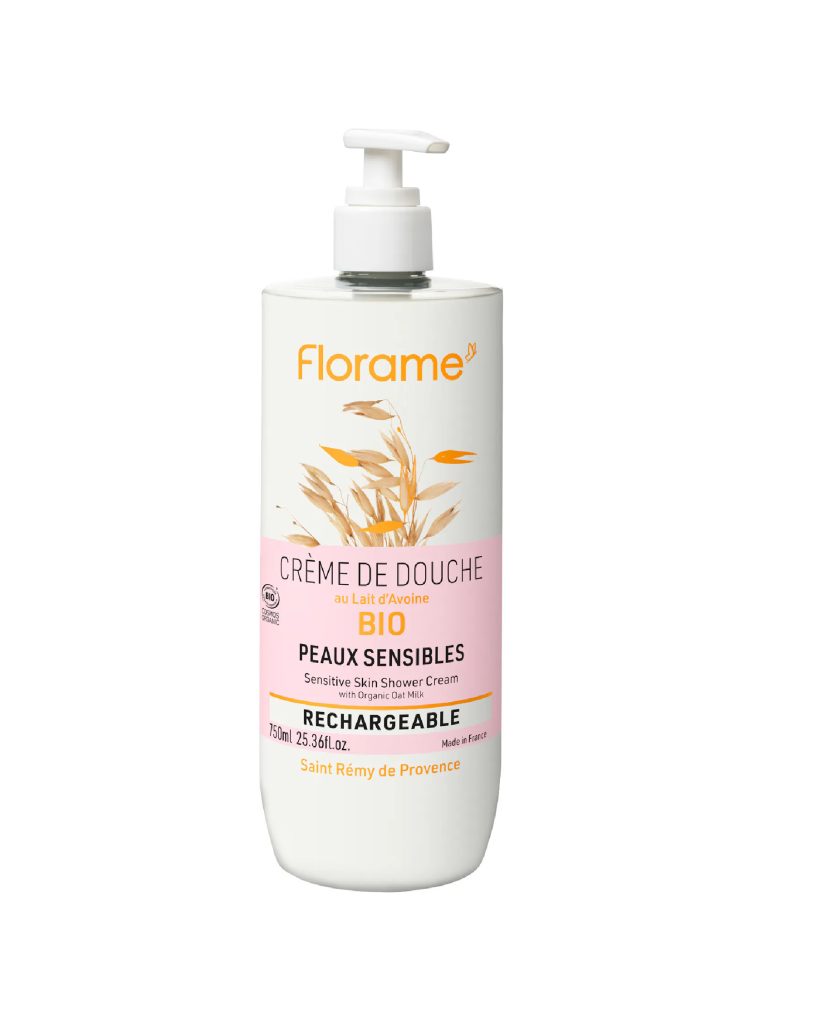 Shower Cream for Sensitive Skin 750ml - Raw Nature